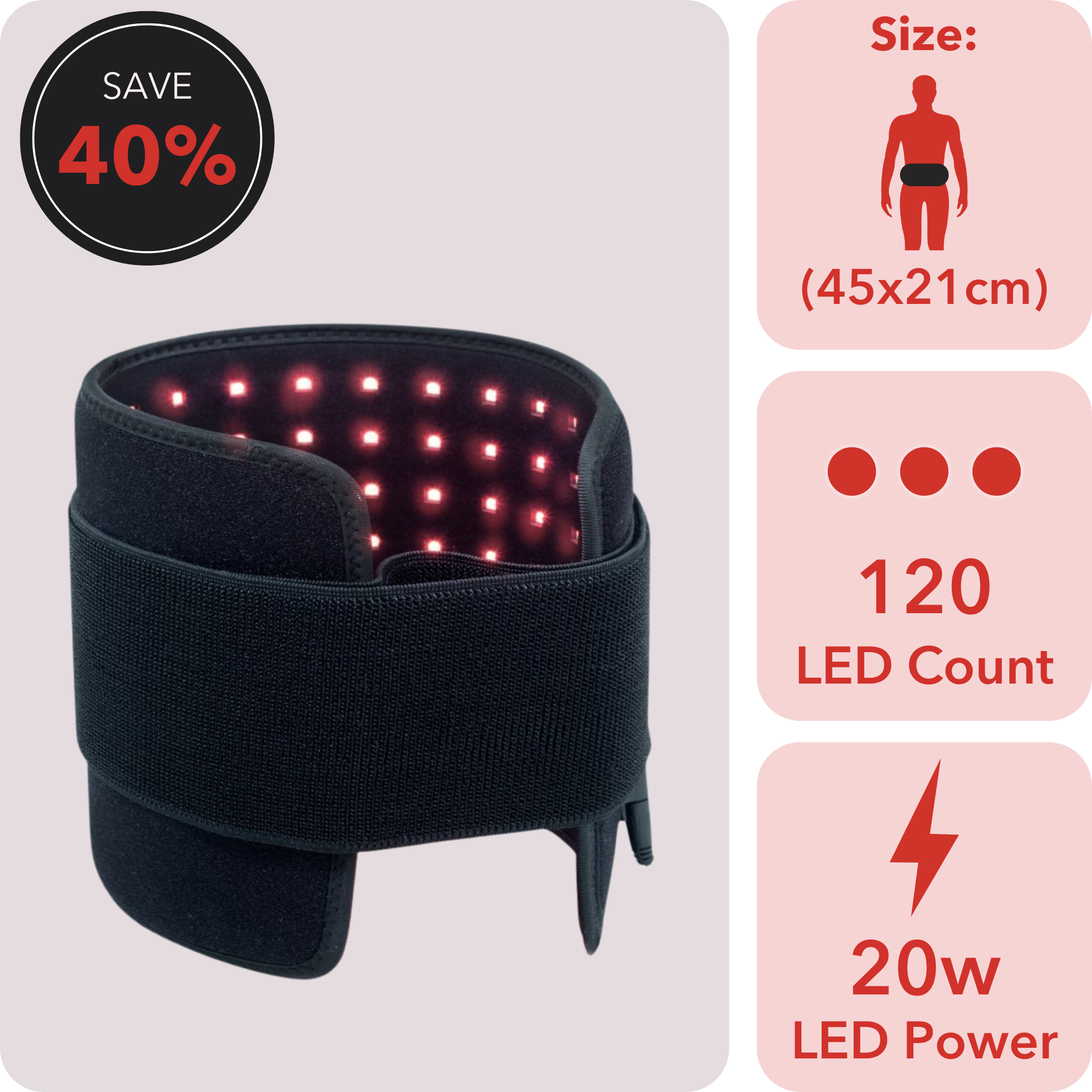 Swift STRAP RLT Body Wrap – Solis Therapy Lights